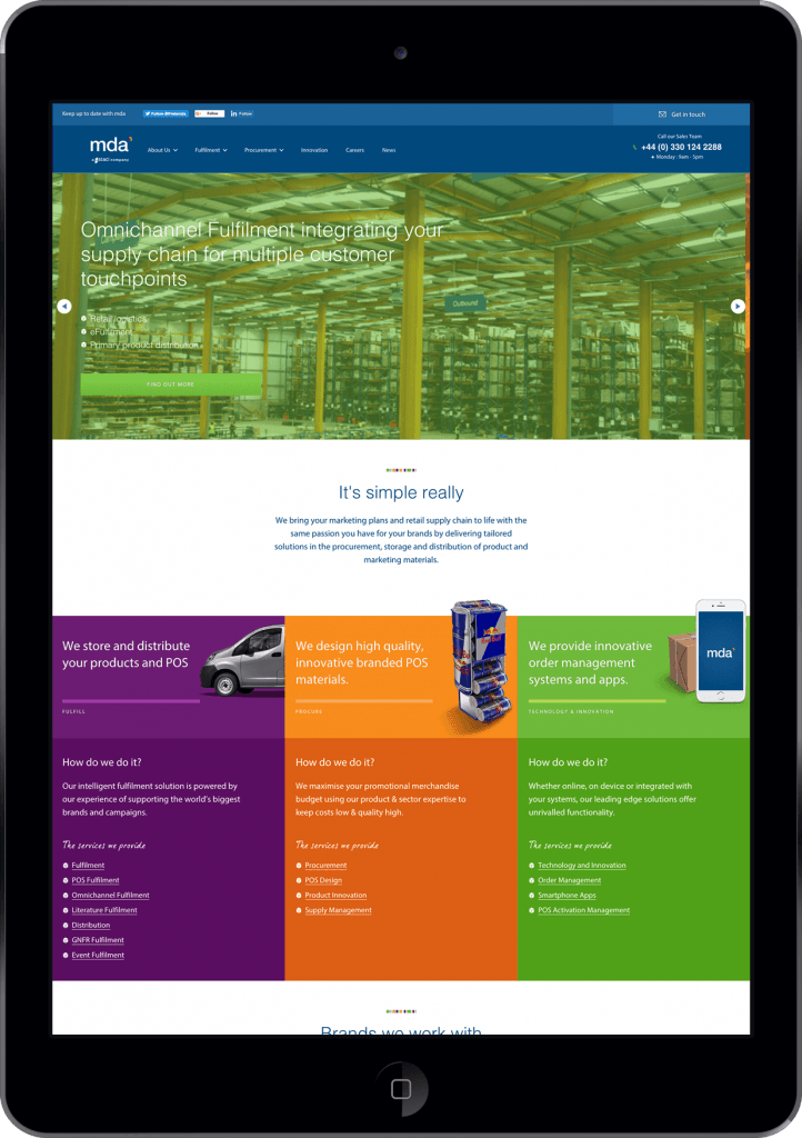 A Relaunched Website for Marketing Services Expert - Soap Media