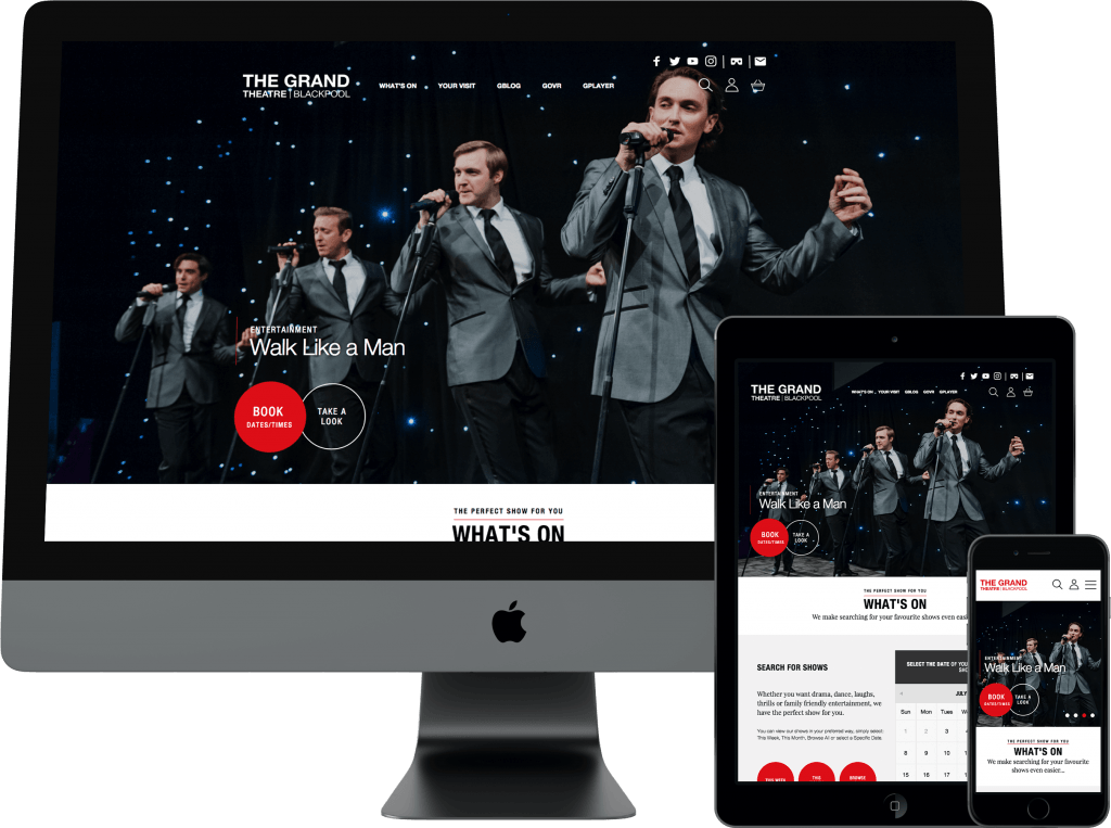 Theatre Marketing | Theater Website Design with Spectrix Integration